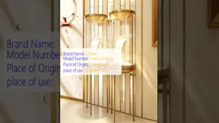 Luxury Jewelry Display Showcase with LED Lighting