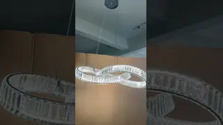 Modern Oval Crystal Chandelier for Living Room Lighting