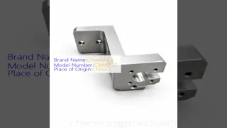 Custom CNC Machined Aluminum Robot Bracket for Automation