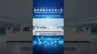 PCBA Conformal Coating Return Line | Fully Automated PCB Coating System