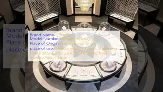 Premium LED Jewelry Display Case for Luxury Retail Stores