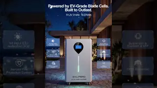 EXLIPORC LVB16WTC 16kWh LiFePO4 Home Battery | Blade Cells, 8000 Cycles, APP Control