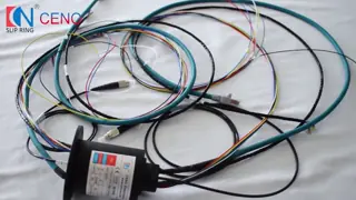 Industrial Ethernet Slip Ring for 360 Degree Rotation