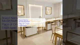 Luxury Wooden Jewelry Display Cabinet Custom Solutions