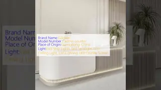 Luxury Jewelry Store Counters with LED Lighting