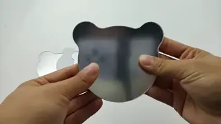 Bear Shaped Acrylic Mirror