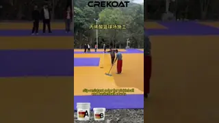 Acrylic floor paint is the recommended surface for pickleball court construction.