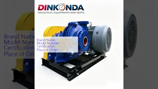 140m Head Diesel Slurry Pump High Lift Industrial Solution