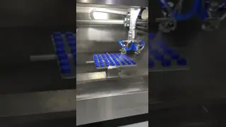 Automatic Precision Spraying System for Plastic Bottle Caps