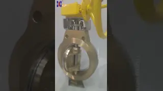 8Inch 150LB C95500 Cast Wafer Manual Metal Hard Seal Triple Offset Butterfly Valve