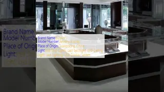 Custom Luxury Jewelry Display Cases with LED Lighting