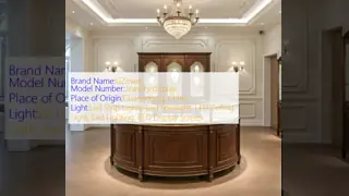 Luxury Vintage Walnut Jewelry Display Counter Showcase