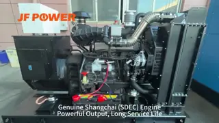 100KW Shangchai Diesel Generator Reliable Industrial Power