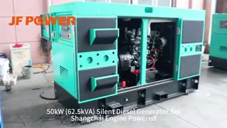 50KW Shangchai Silent Diesel Generator Reliable Power