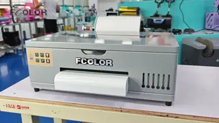 FCOLOR LP210 — One Printer for Labels, Photos & Sublimation | 7PPM A4 Color Inkjet Printer