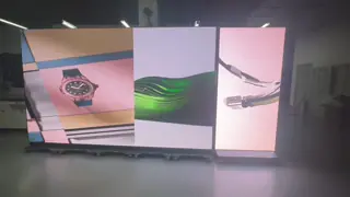 Indoor led poster