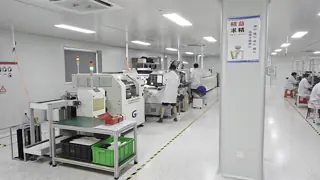 Advanced SMT Workshop Tour: High-Precision SMT Production Line for Display Modules
