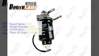 Isuzu 4JH1 Fuel Sedimenter Cap Replacement 8972401263