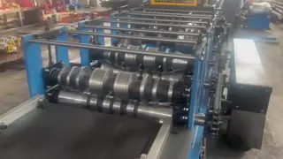 Portable Petrol SSR-Pluss Standing Seam roof panel roll forming machine