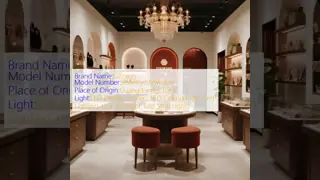 Premium Jewelry Island Display Case Custom Retail Solution