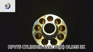 HPV75 CYLINDER BLOCK ROTOR 708-1W-04180 FITS FOR PC60-7 HYD PUMP EXCAVATOR PUMP PARTS