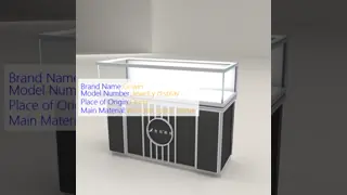 Luxury LED Jewelry Showcase Custom Retail Display Solutions