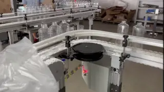 High Speed Automatic 6KW/H Bottle Packing Machine for PET Bottles with PLC Touch Screen