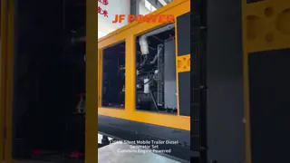 120kW Silent Mobile Diesel Generator for Urban Projects