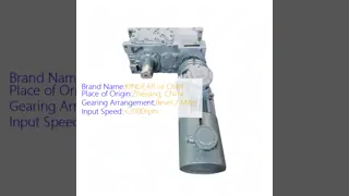 Heavy Duty Crusher Gearbox 5000 KW High Performance