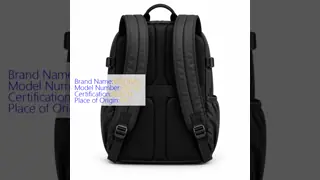 Custom Recycled Nylon Laptop Backpack OEM Manufacturer