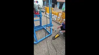 Heavy Duty Cable Reel Stand 10 50KN Safe Payout Solution