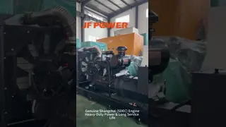 200KW Shangchai Diesel Generator Reliable Industrial Power