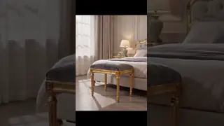 What makes gold furniture look luxurious instead of cheap?