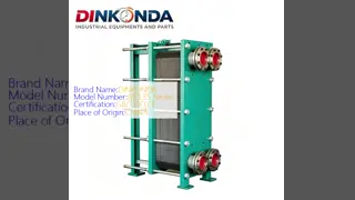 DINKONDA BR0 8 Industrial Plate Heat Exchanger Solution
