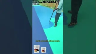 Acrylic floor paint is the shared choice of professional tournaments and training facilities.