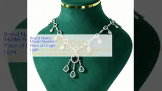Luxury Emerald Green Velvet Jewelry Display Set