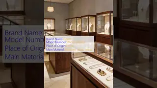 Custom Luxury Solid Wood Jewelry Display Cabinets