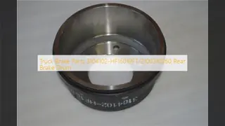 Foton Heavy Duty Truck Brake Drum 1112030005165 Reliable