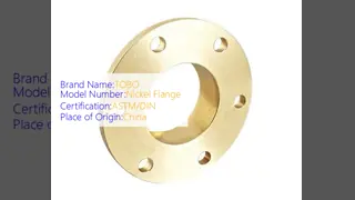 C70600 CuNi Flange High Pressure Marine Fitting Solution