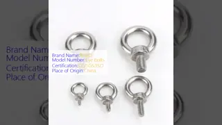 Super Duplex Lifting Eye Bolts High Strength Rigging