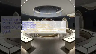 Luxury Jewelry Display Cabinets for Retail Stores