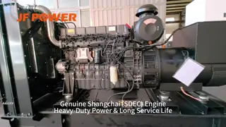 400KW Shangchai Diesel Generator Heavy Duty Industrial Power