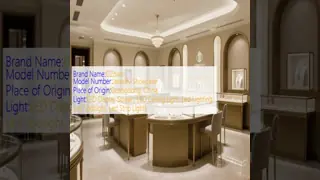 Custom Jewelry Island Display Case Premium Retail Solution