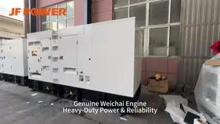400KW Silent Diesel Generator Weichai Stamford Power