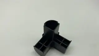 Durable Plastic Connector for Aluminum Square Tubing
