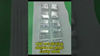 CNC Machining Expert - Aluminum Cavity Housing with Heat Fins