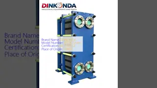 DIKODA BR  Large Plate Heat Exchanger for Power Plants