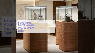 Luxury Jewelry Display Case Custom LED Showcase