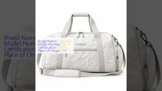 Custom Tyvek Duffel Bag Lightweight Travel Solution