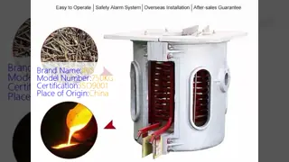 Efficient Industrial Metal Melting Induction Furnace